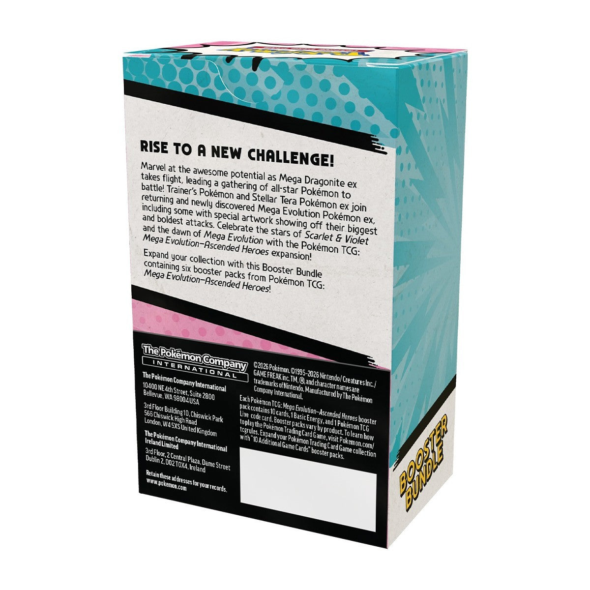 Pokemon Ascended Heroes - Booster Bundle (Pre-Order) WAVE 1 - April 24 ...